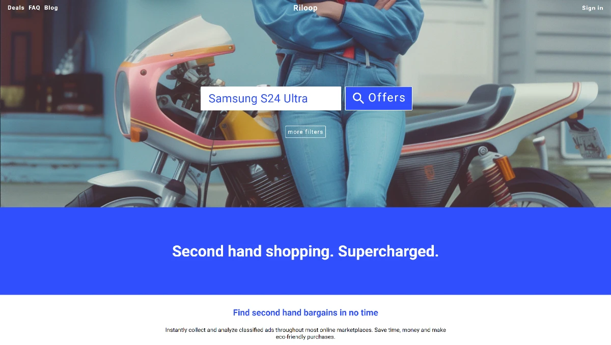 Riloop - The Second Hand Shopping Platform